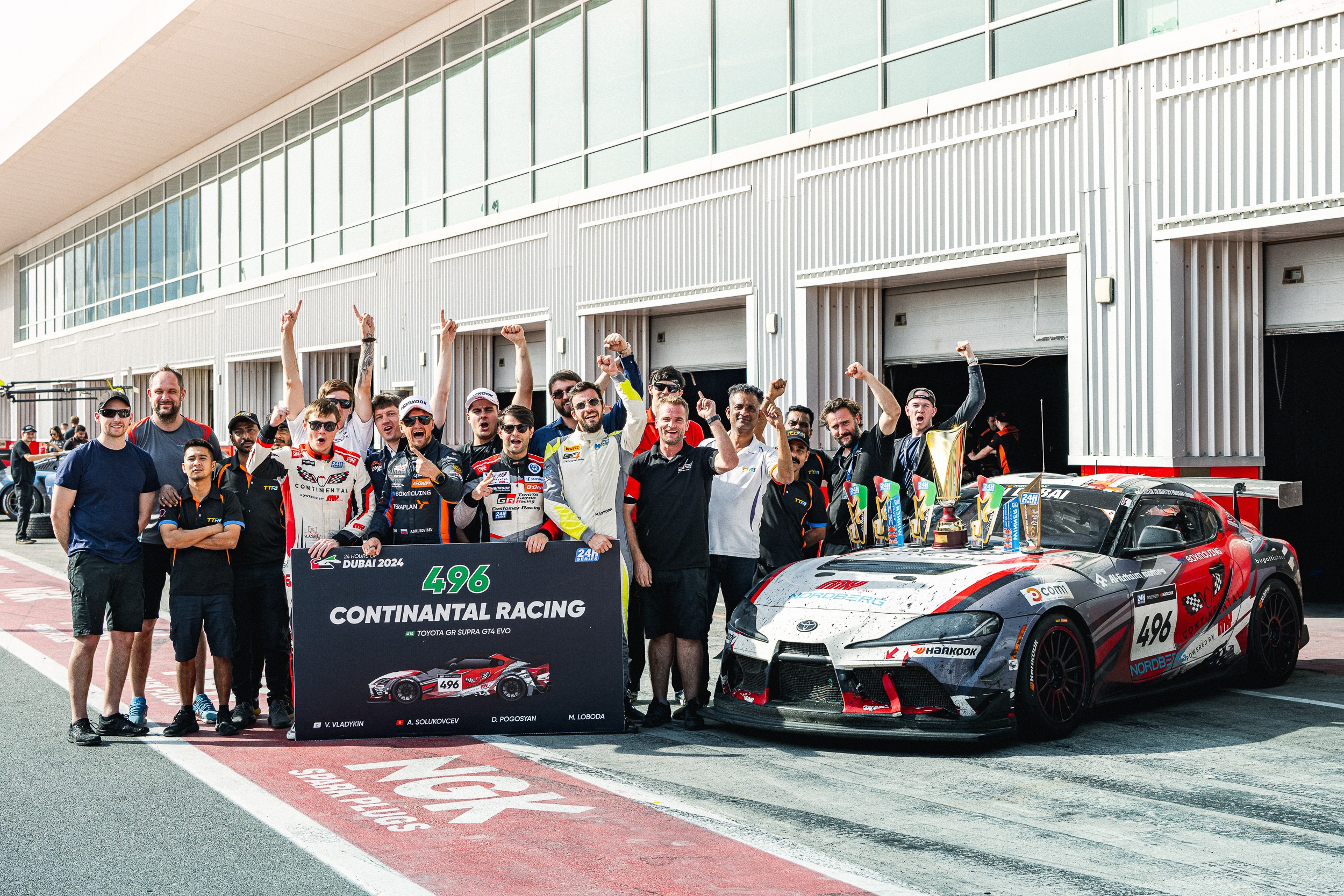 Continental Racing: Emirati Team Clinches Victory in GT4 Class at the ...