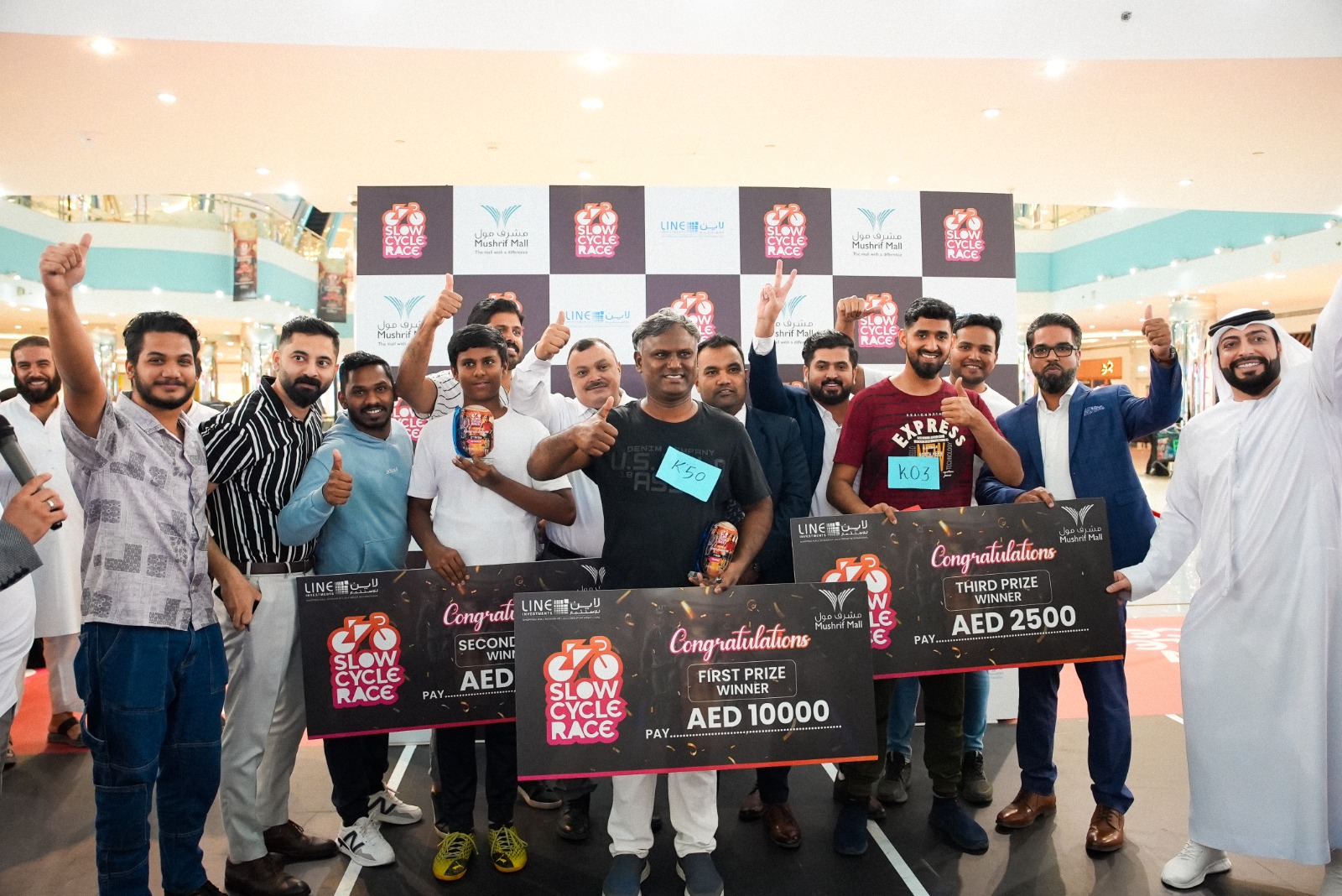 Slow and Steady Takes the Win at Mushrif Mall’s Epic Slow Cycle Race ...